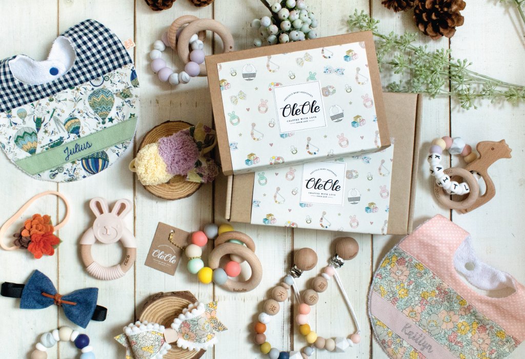 OleOle Personalized Teething Accessories Collection